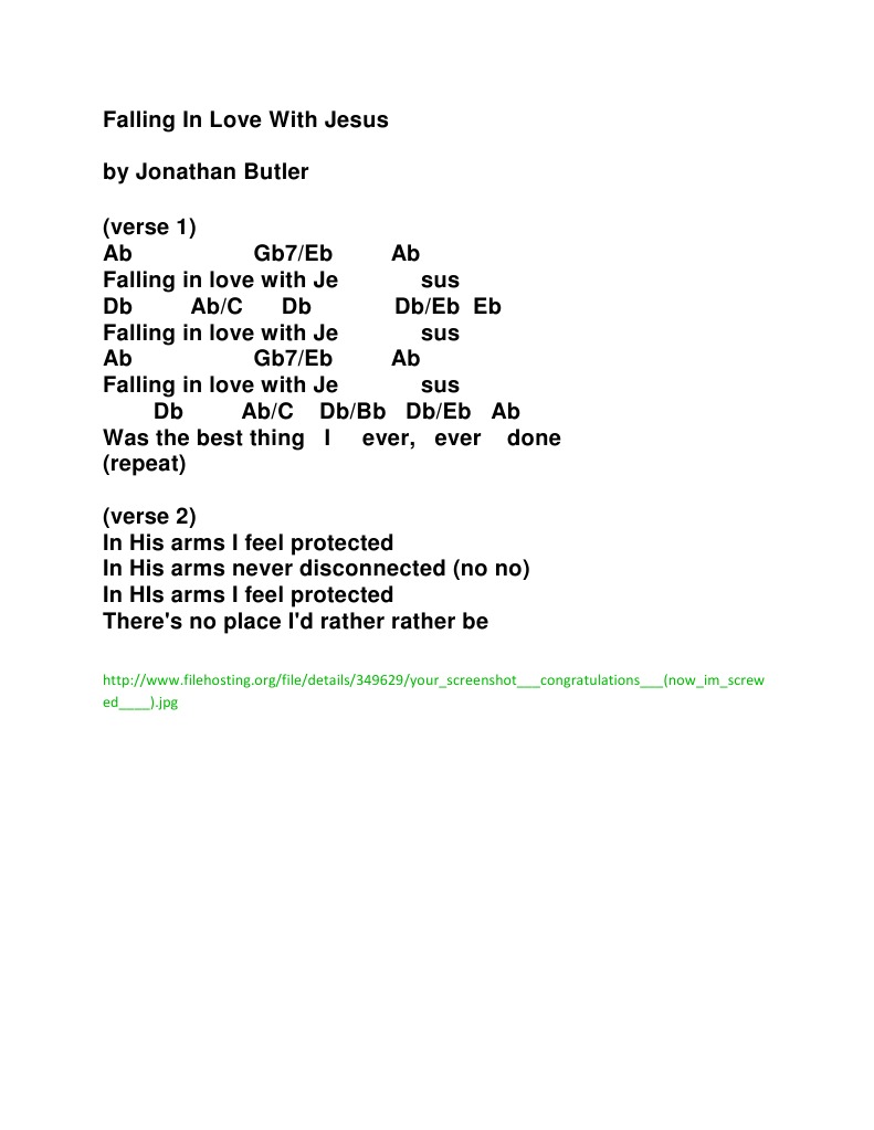 Falling in Love With Jesus | PDF