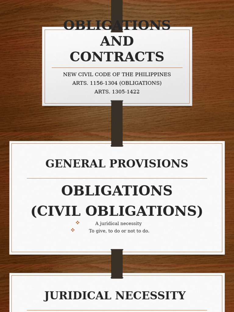 Obligations General Principles | PDF | Law Of Obligations | Negligence