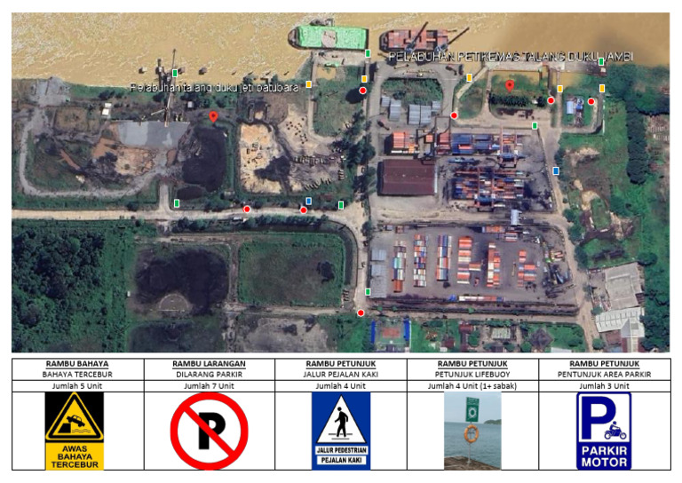 Lay Out Rambu - Rambu PTP 2025 | PDF