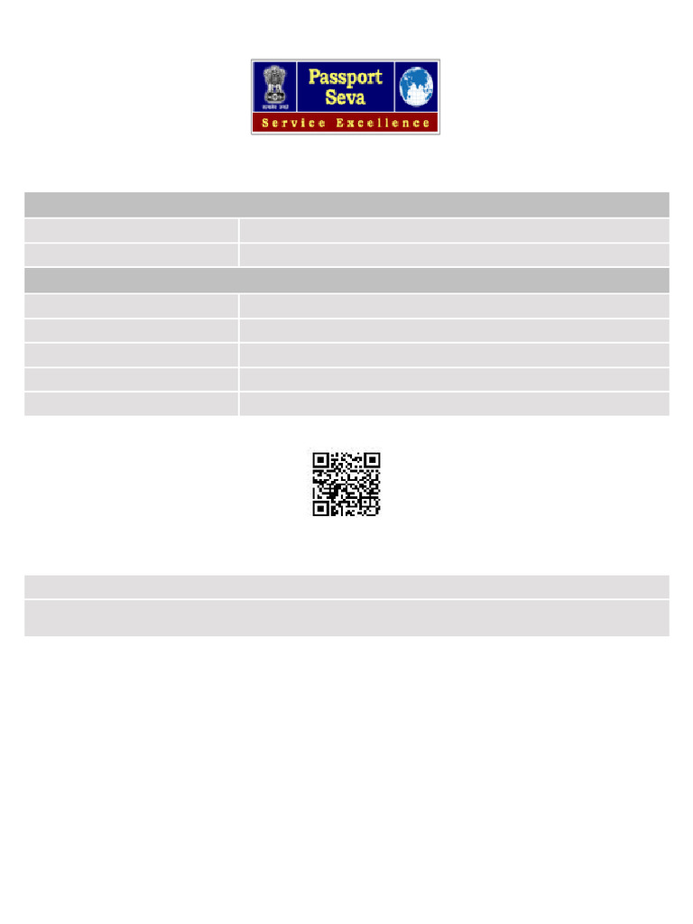Online Appointment Receipt for POPSK Dhanbad | PDF