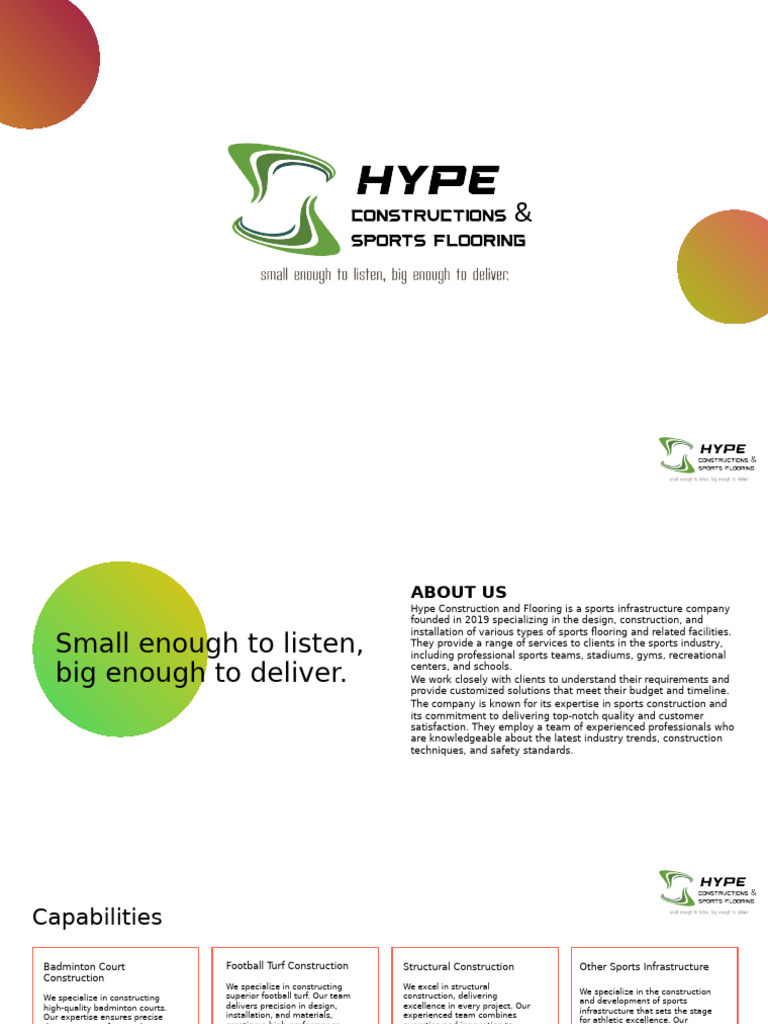HYPE Portfolio | PDF | Sports