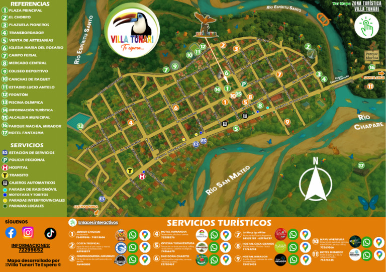 Villa Tunari: Guía Turística y Contactos | PDF