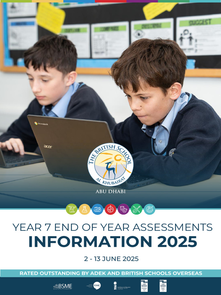 Year 7 End of Year Exam Guide 2025 | PDF