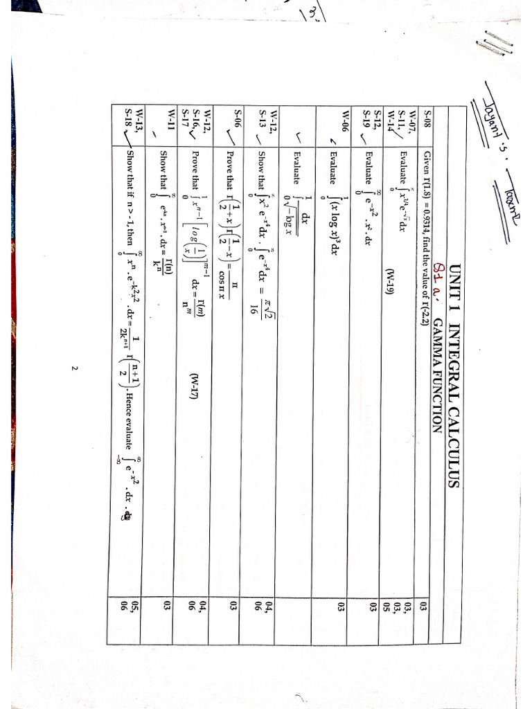 Math Question Bank | PDF