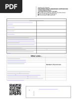 PhilHealth POAF Form No. 001 | PDF