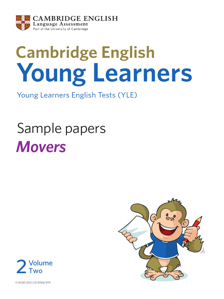 Cambridge YLE Movers Sample Papers | PDF