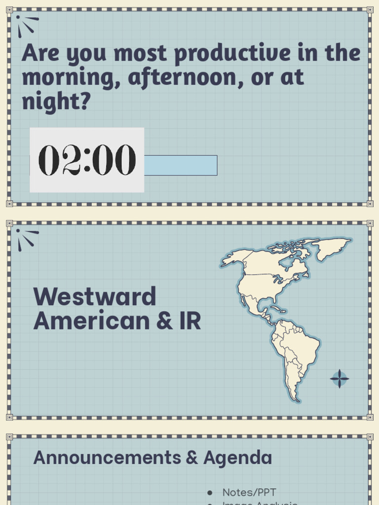 Westward Expansion and Manifest Destiny | PDF | Slavery In The United ...