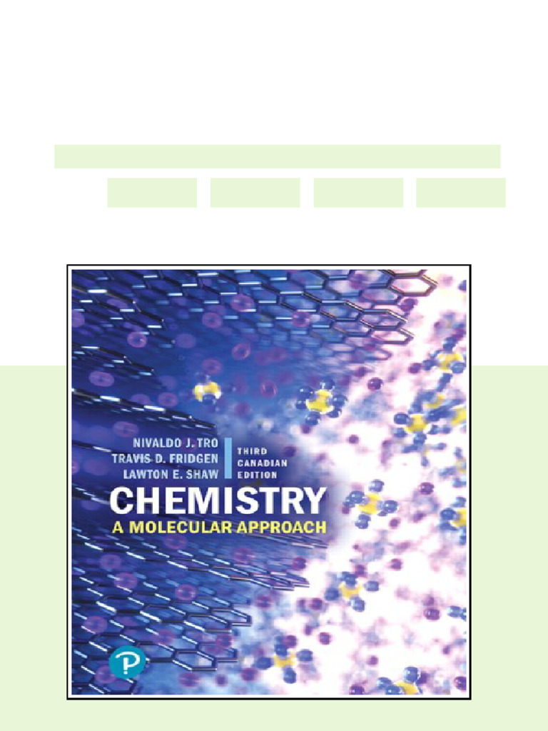 Solution Manual for Chemistry: A Molecular Approach, 3rd Canadian ...