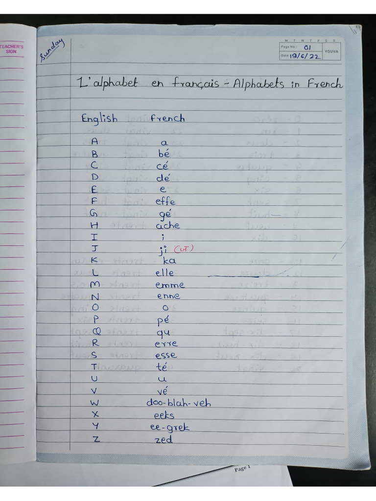 French Notes | PDF