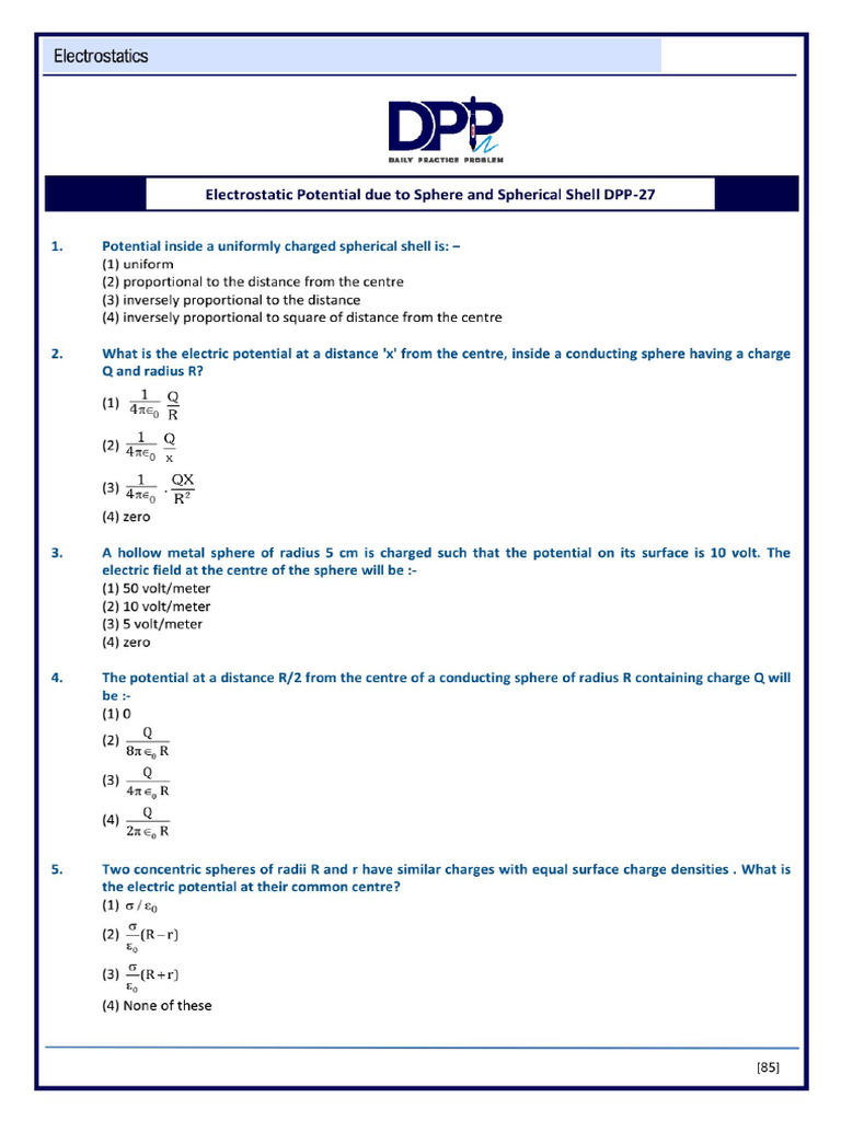 Electrostatic DPP | PDF