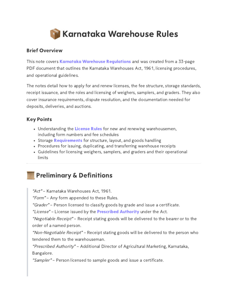Warehouse Rules Turbo | PDF | Surety | Insurance