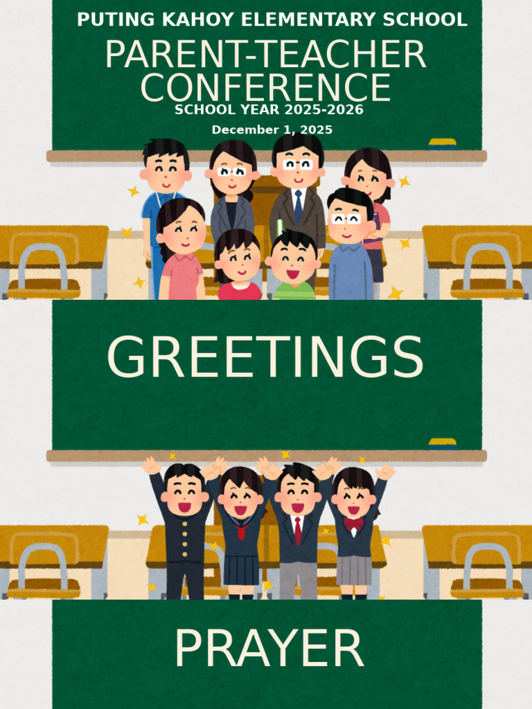 Parent Teacher Conference Q2 2025 26 | PDF