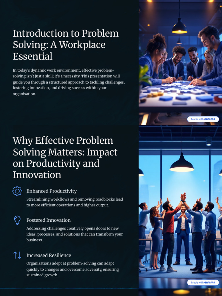 Introduction to Problem Solving a Workplace Essential | PDF