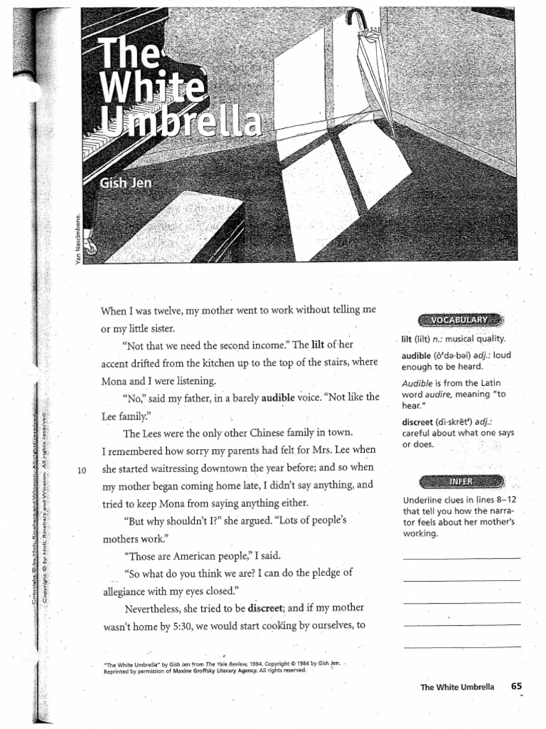 The White Umbrella | PDF