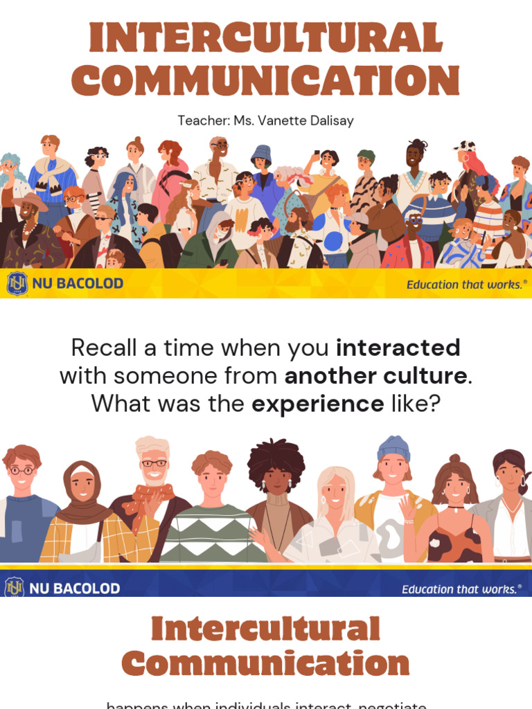 Intercultural Communication Discussion | PDF | Communication | Cross ...