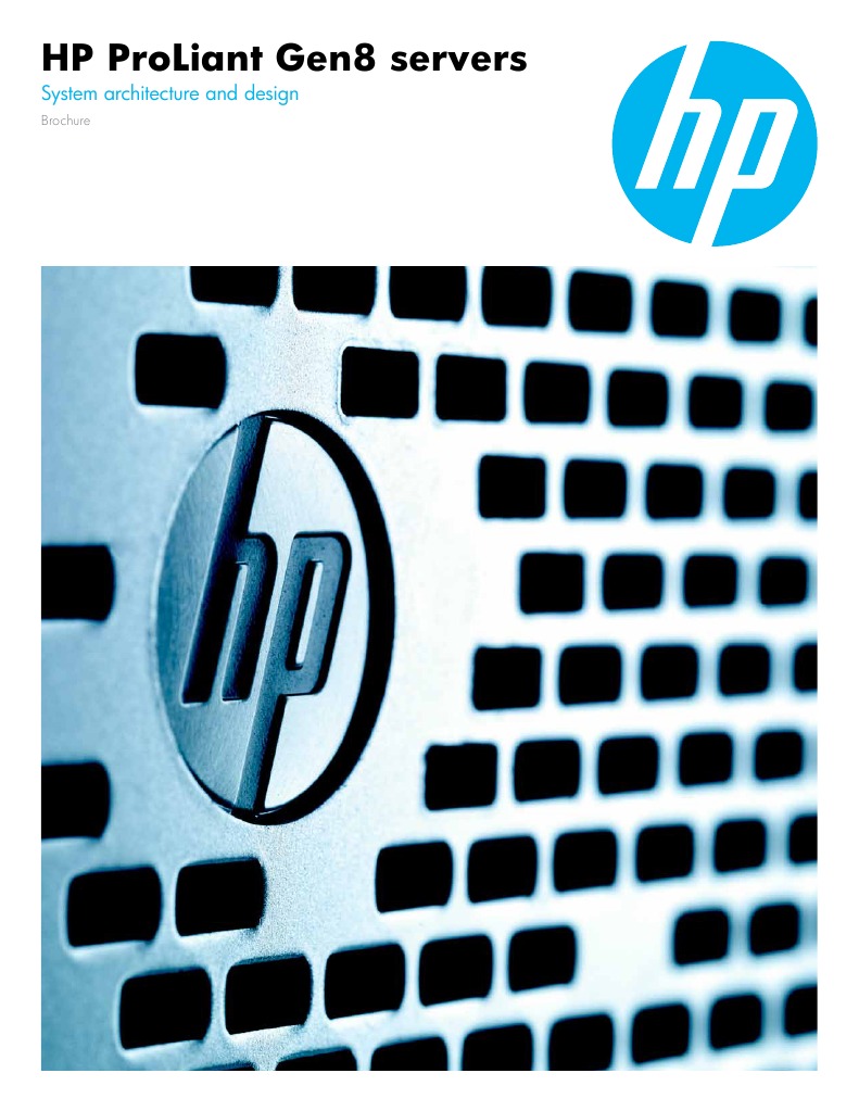 System Architecture and Design Brochure | PDF | Hewlett Packard ...