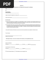 AU Bank Customer Acknowledgement Form | PDF