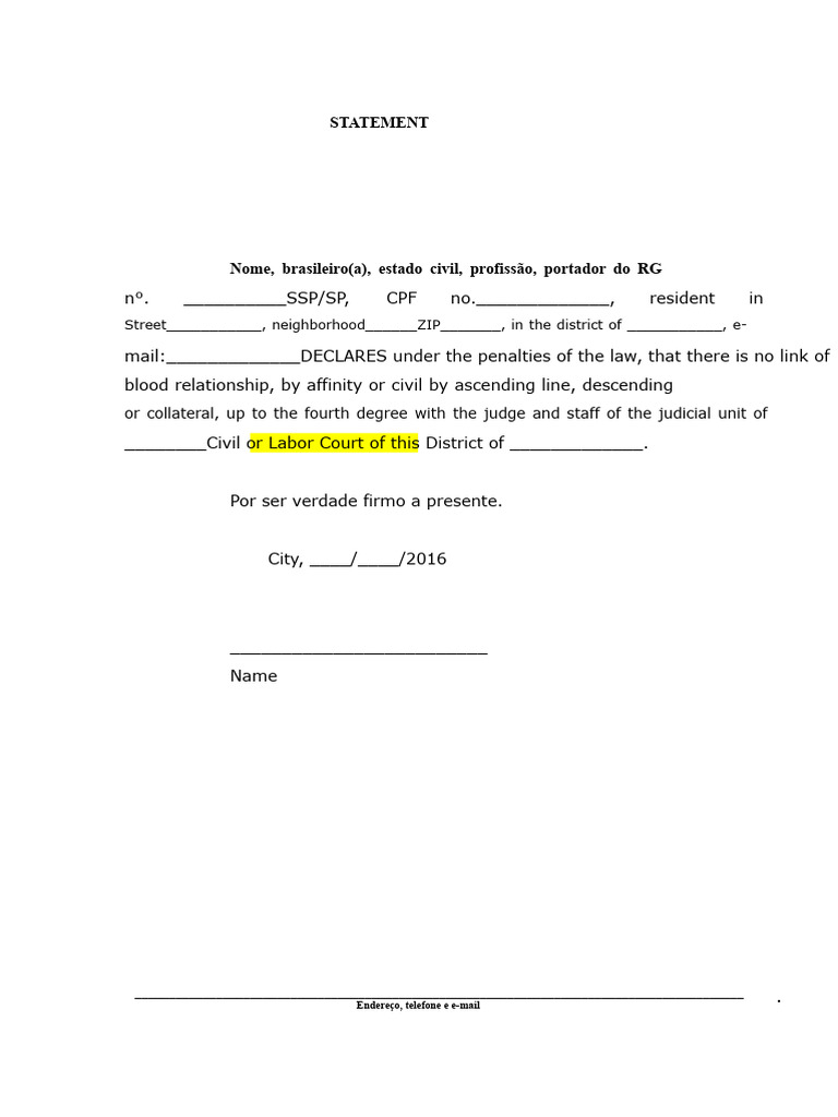 Declaration Relationship | PDF