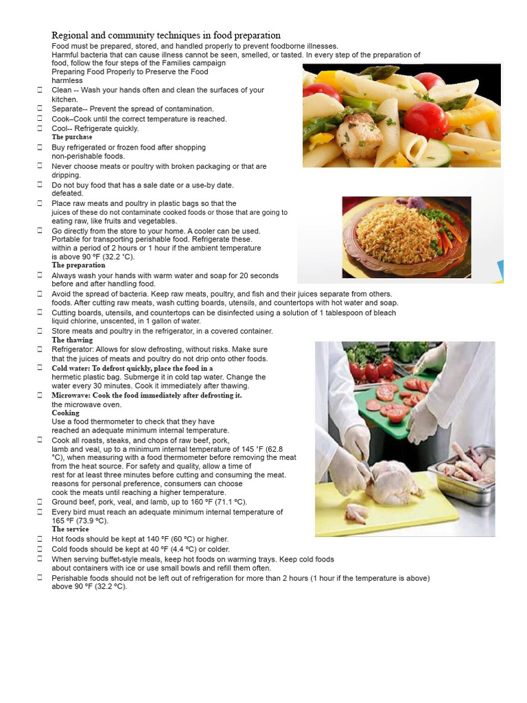 Regional and Community Techniques in Food Preparation (Auto-saved ...