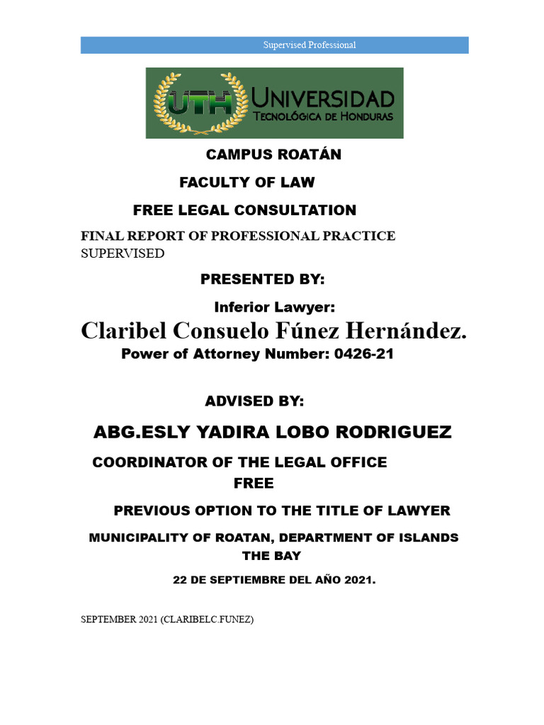Professional Practice Report Claribel Funez (Autosaved) .Docx Adapted ...