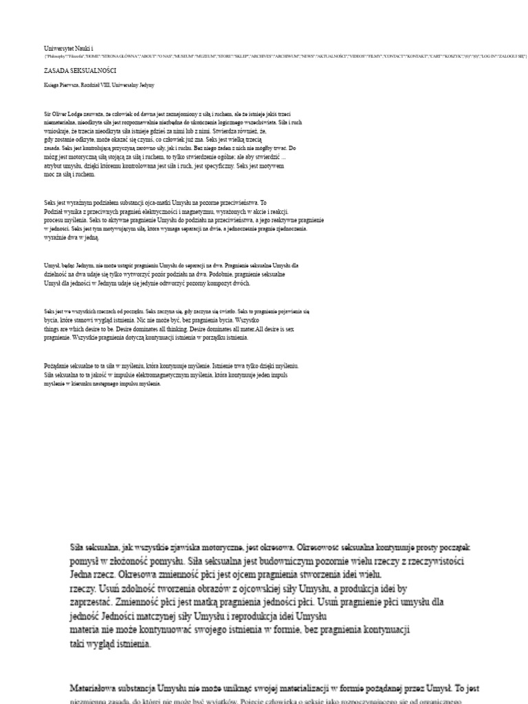Doktor Walter Russell Zasada Seksu | PDF