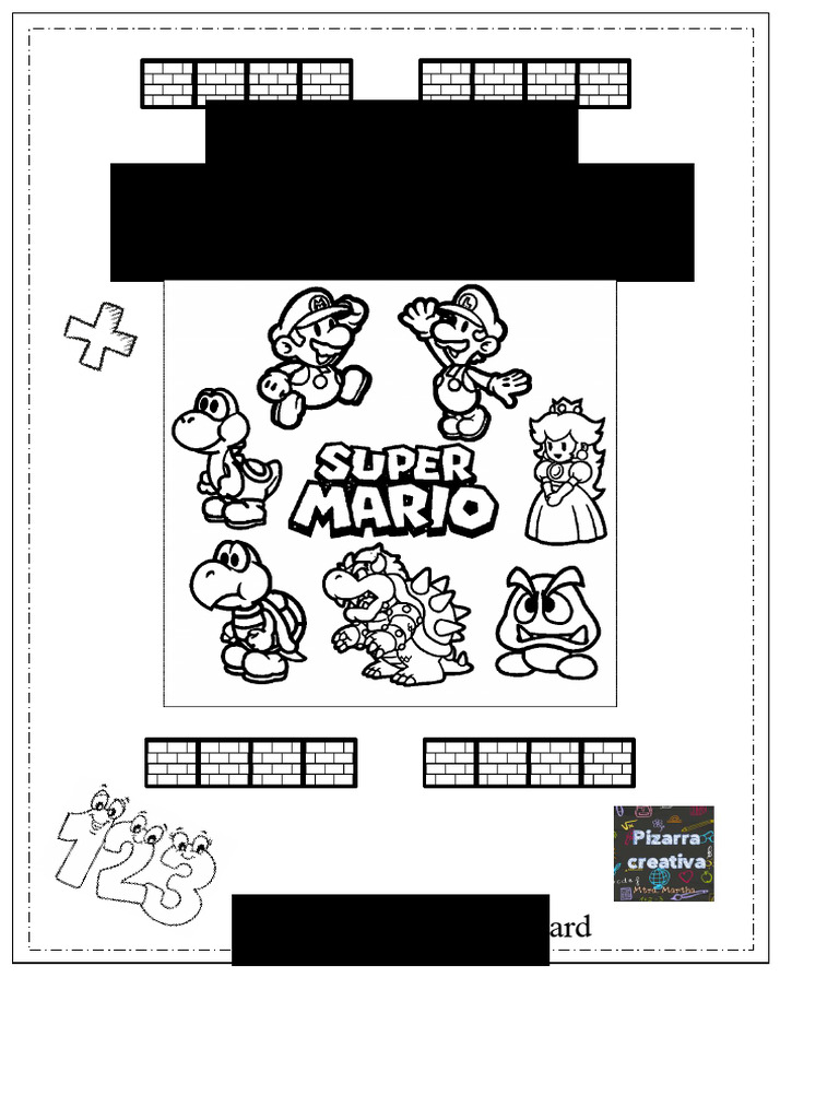 ?♾️ MULTIPLICATION TABLES MARIO | PDF | Nintendo Franchises | Nintendo