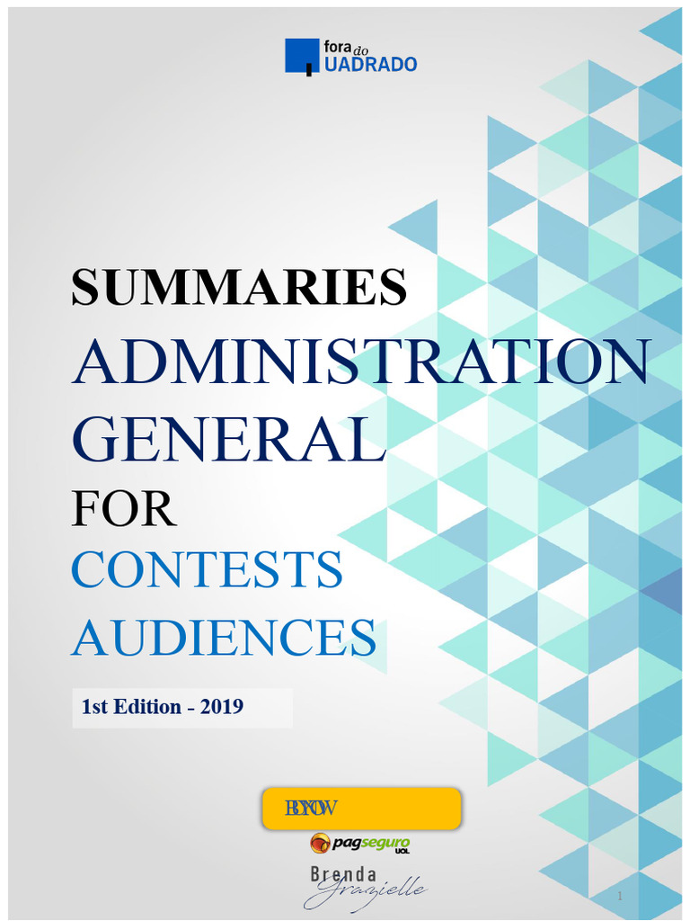 General Administration Study Guide | PDF | Leadership | Incentive