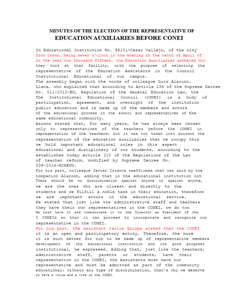 Model Act and Request of The Representative Conei | PDF | Government ...