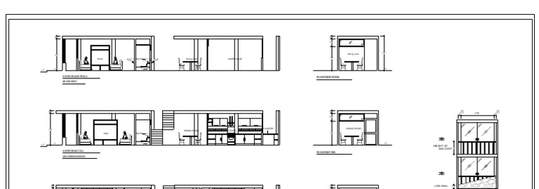 Dining Room Remodeling Plans and Sections | PDF | Home | Room