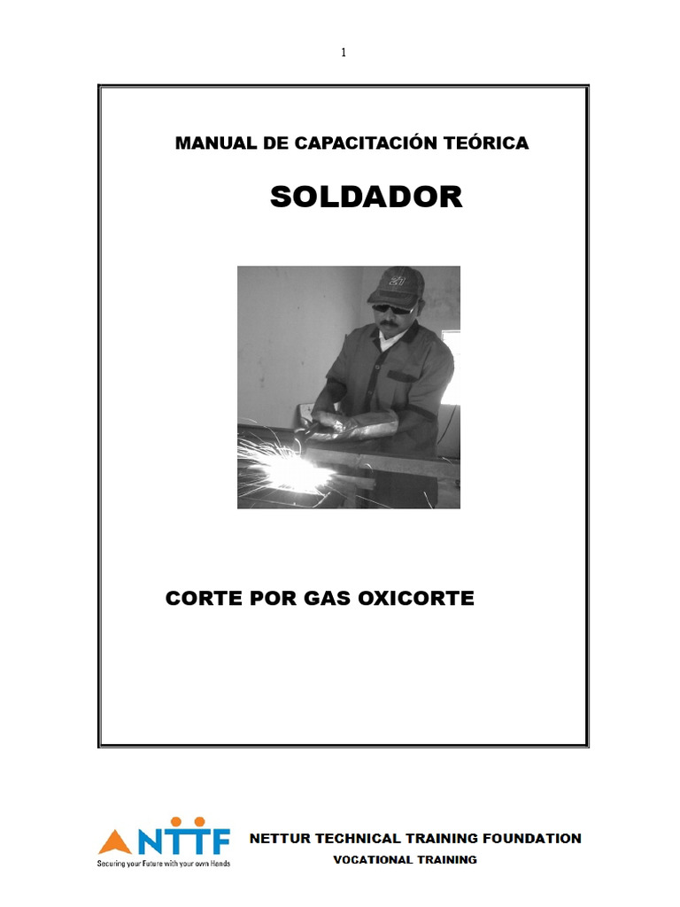 Manual de Corte por Gas Oxicetilénico | PDF | Química | Materiales