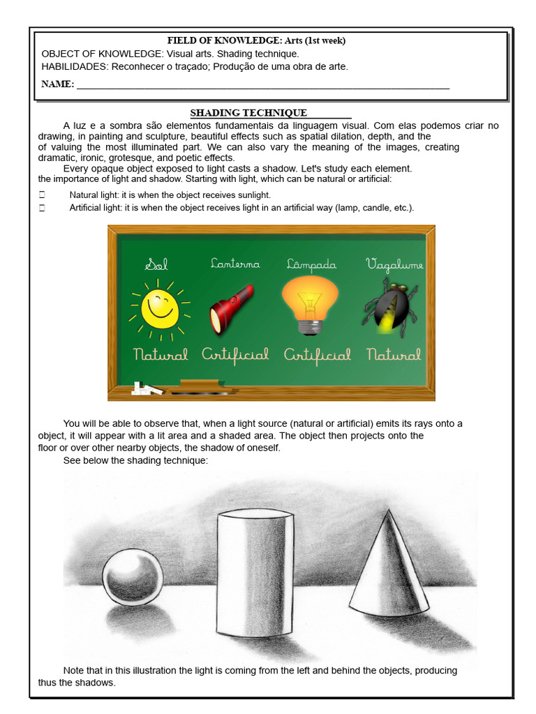 Mastering Shading and Observation in Art | PDF | Drawing | Shadow