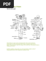 108 Marma Points Chart Overview | PDF | Edema | Prana