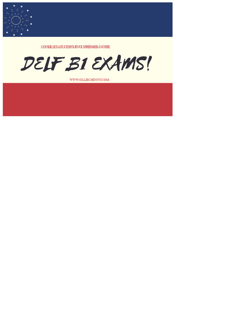 Préparation efficace pour l'examen DELF B1 | PDF | Linguistique