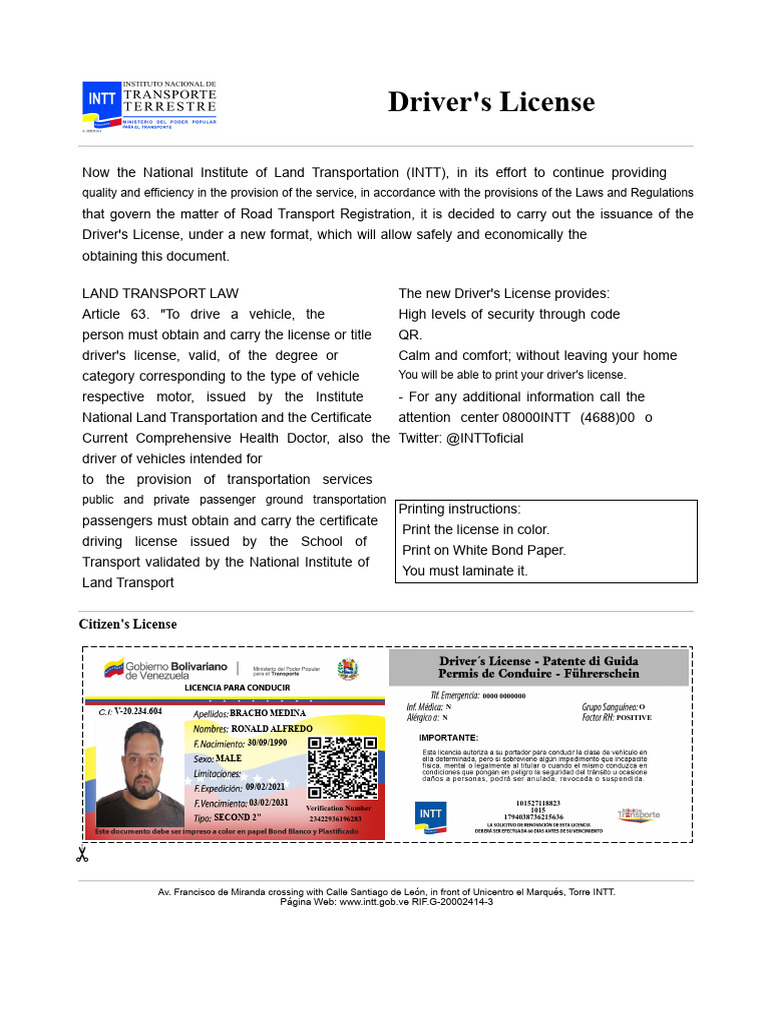 New Driver's License Issuance Guide | PDF | Driver's License | License