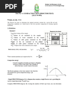 Proctor Test Comparison: Standard vs Modified | PDF