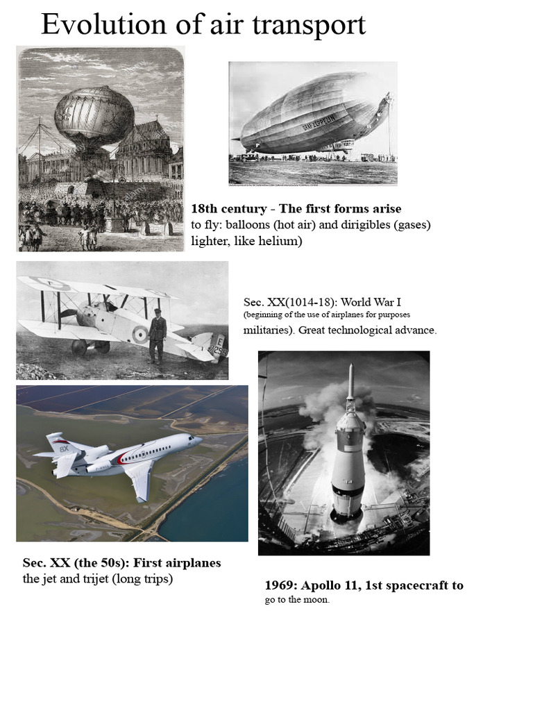 Evolution of Air Transport | PDF