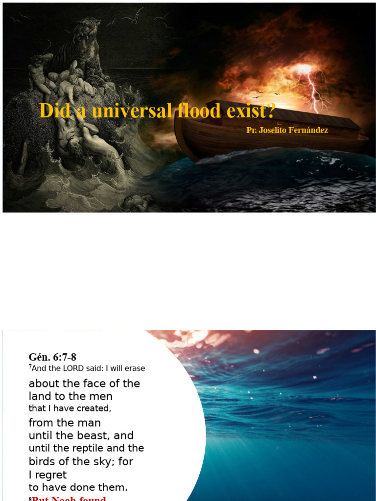 Evidence for a Universal Flood | PDF | Flood Myth | Genesis Flood Narrative