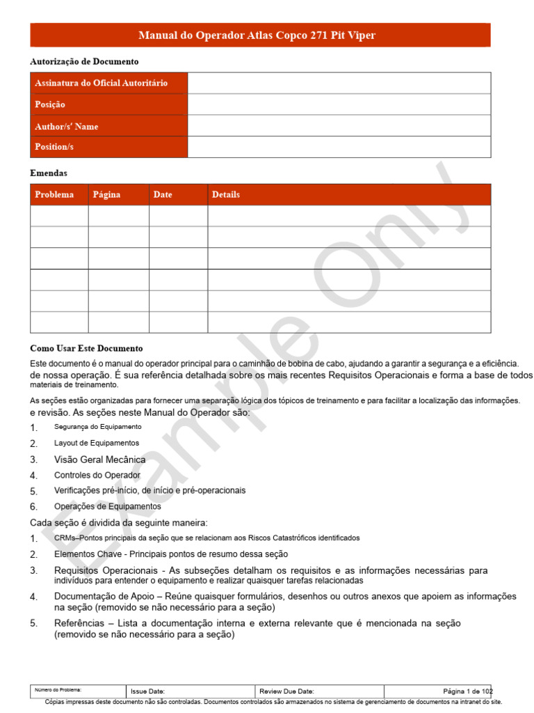 Atlas-Copco-PV271-Pit-Viper-Manual do Operador.pdf | PDF | Radiador ...