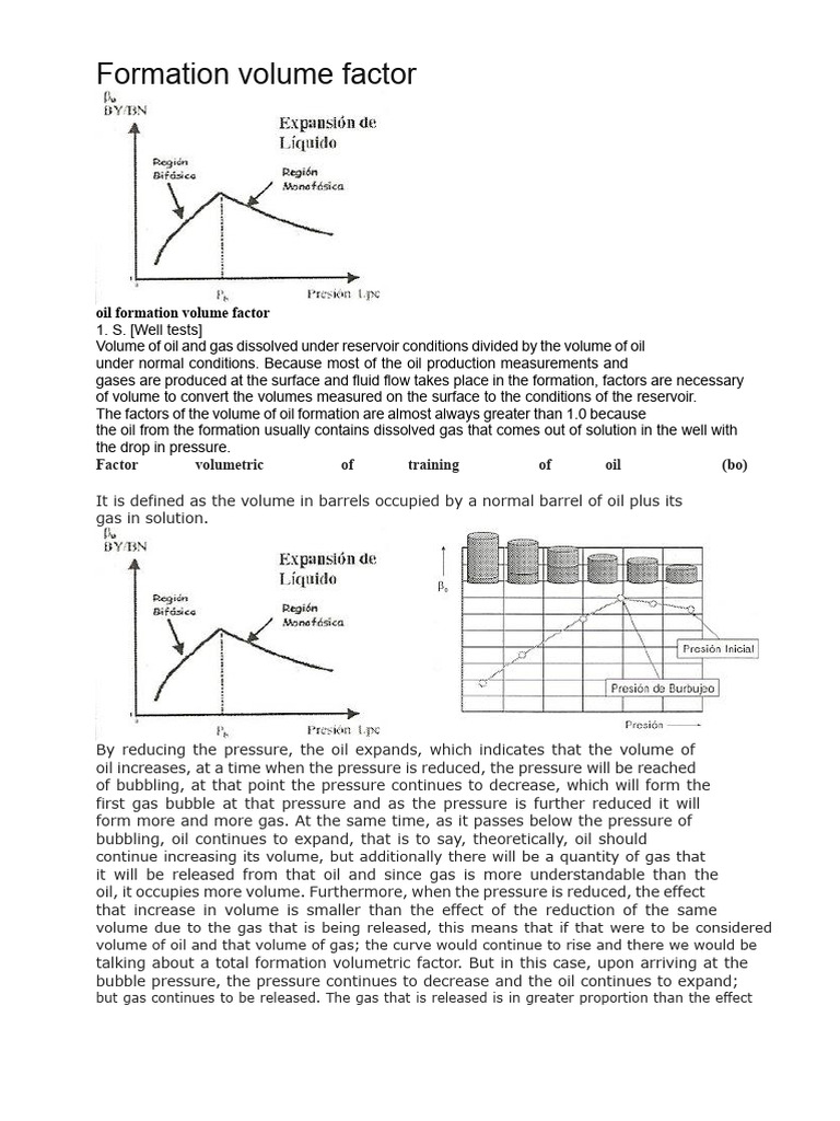 Understanding Formation Volume Factors | PDF | Gases | Petroleum Reservoir