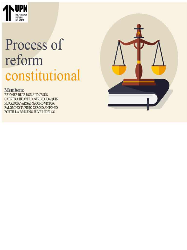 Understanding Constitutional Reform Process | PDF | Constitutional ...