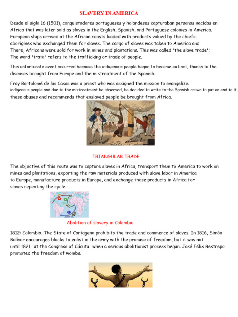 SLAVERY IN AMERICA | PDF