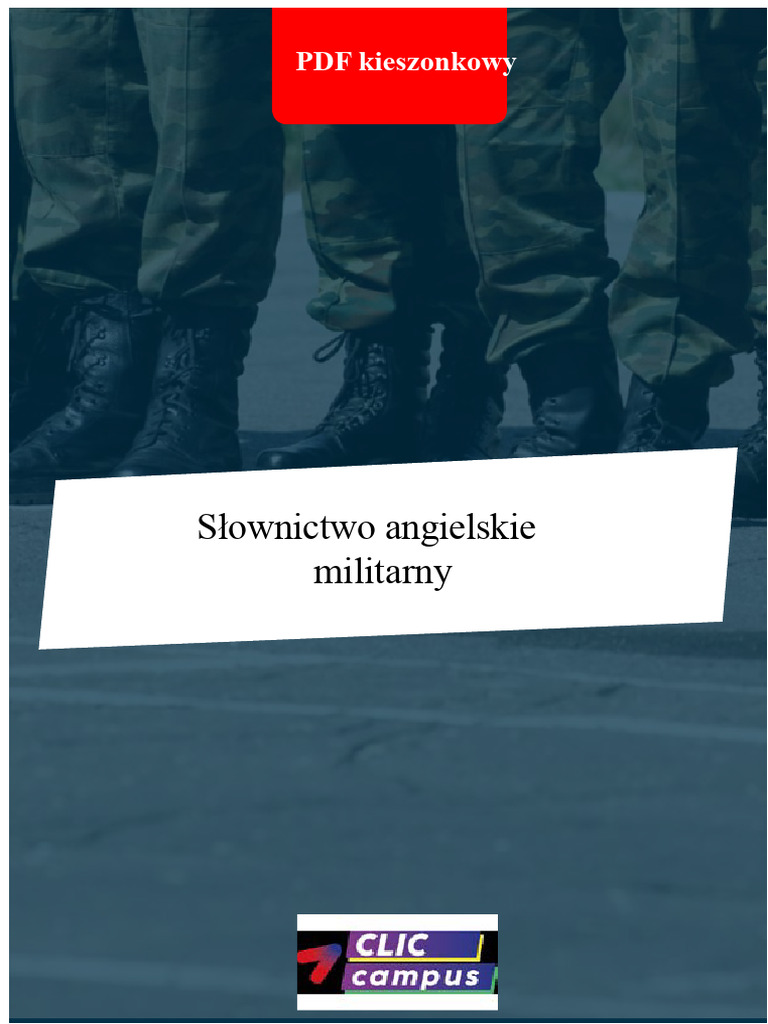 PDF Podreczny Slownik Wojskowy | PDF