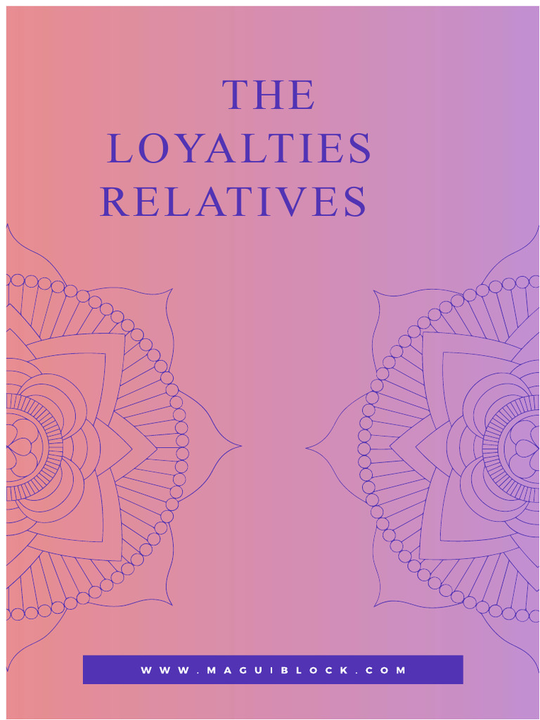 Transforming Family Loyalties Exercises | PDF