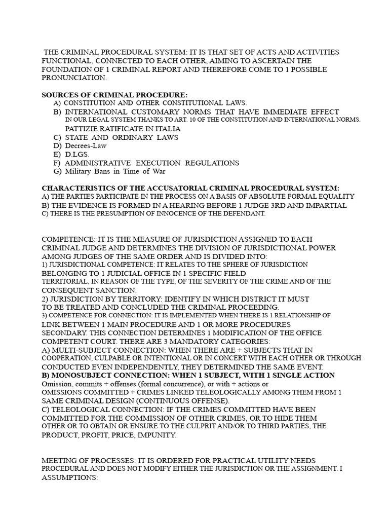 Overview of Criminal Procedure System | PDF | Evidence (Law) | Prosecutor