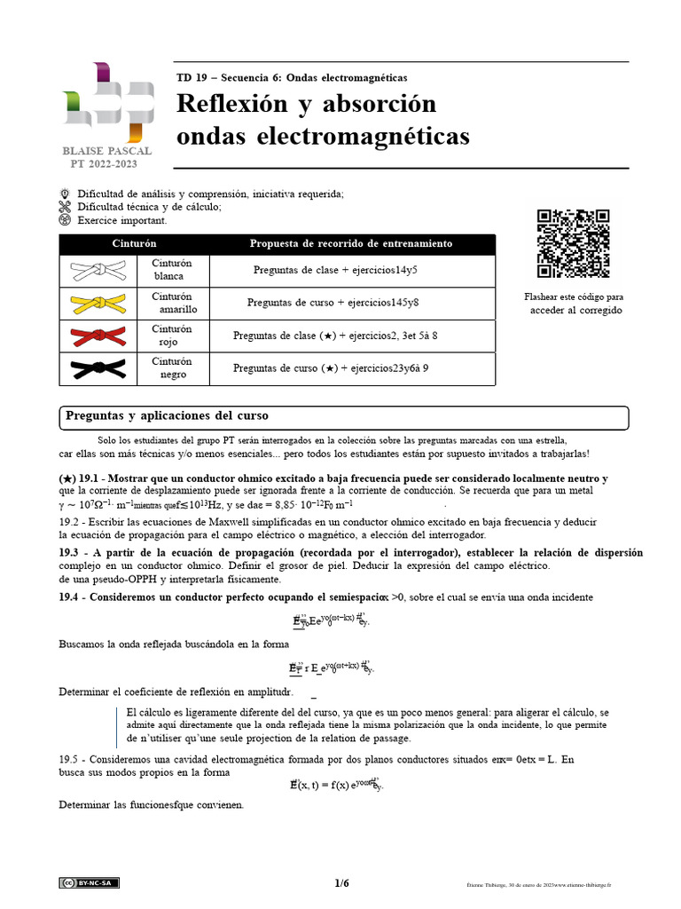 Reflexión y absorción de ondas electromagnéticas | PDF | Olas ...