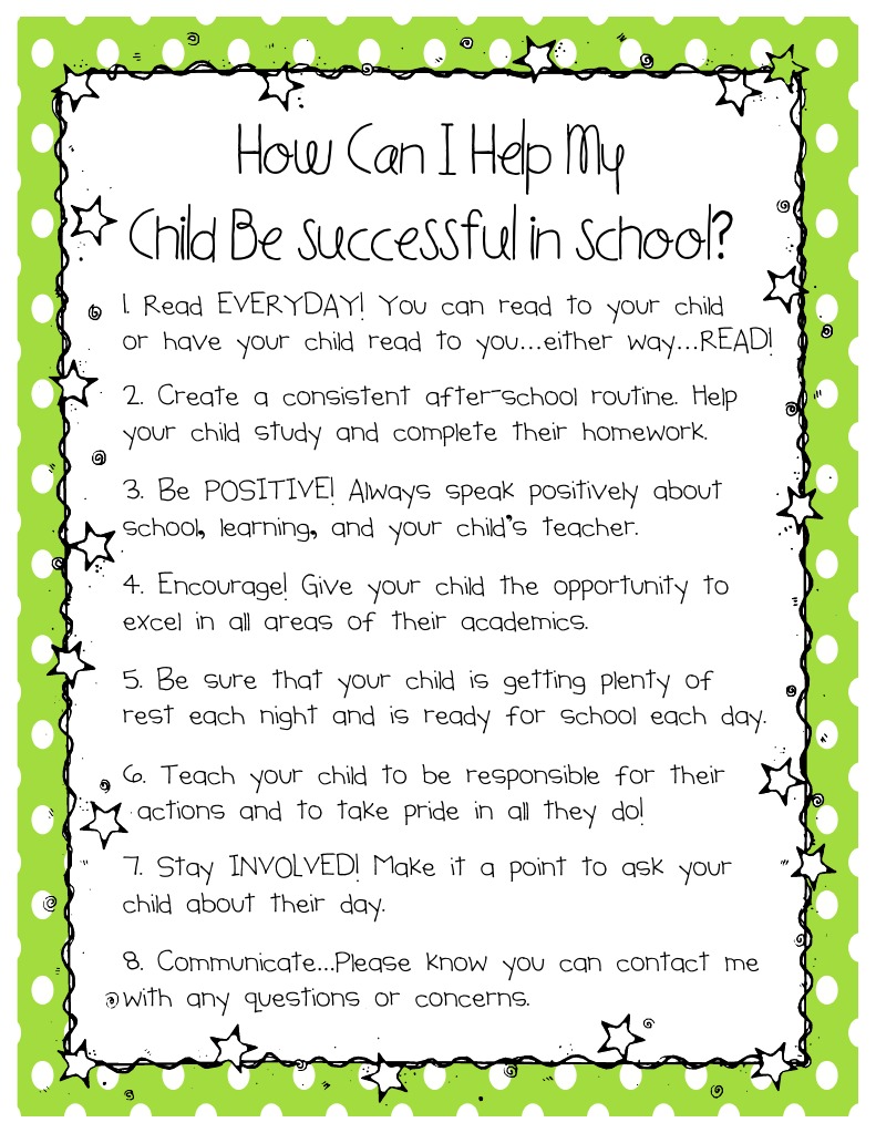 How to Succeed in School