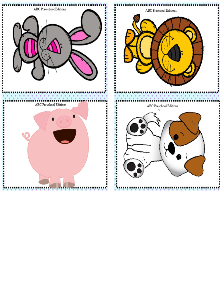 Cards living and non-living things | PDF