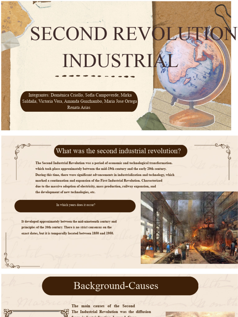 Overview of the Second Industrial Revolution | PDF | Engines ...