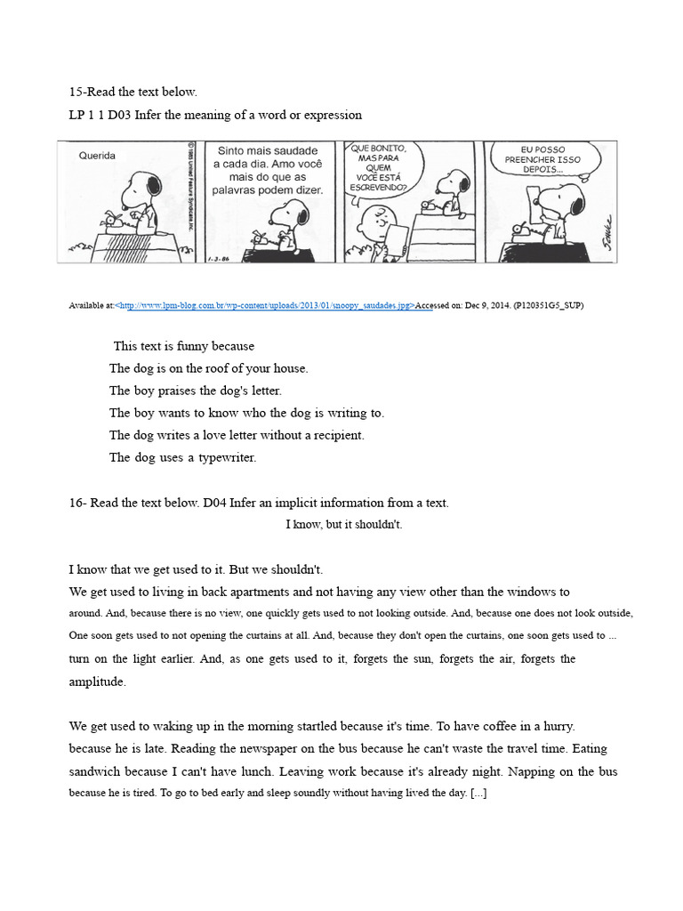 Text Analysis and Interpretation Exercises | PDF