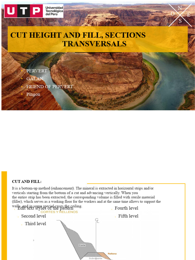 CUT HEIGHT AND FILL, CROSS SECTIONS | PDF